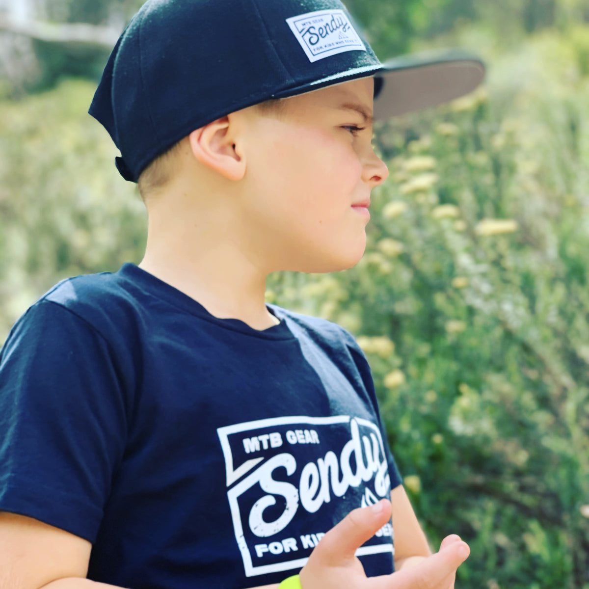 Kids MTB Caps & Tees | Sendy Kids MTB Gear | Australia & NZ – Sendygear